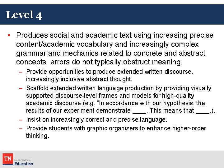 Getting it WRITE with ESL Students Sarah Ziegler