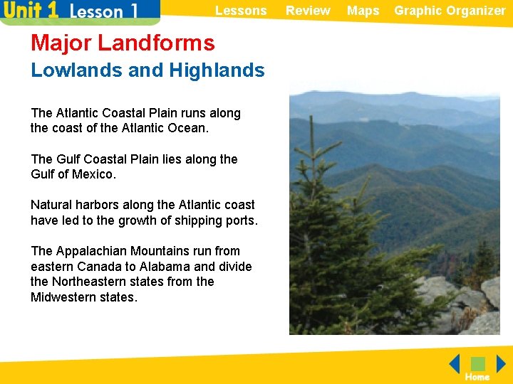 Lessons Review Maps Graphic Organizer How do people