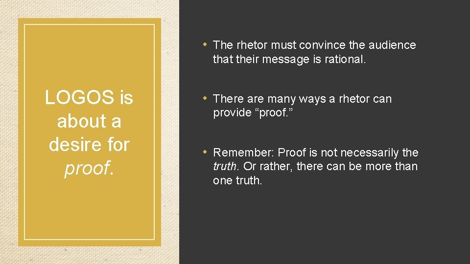 Rhetorical Appeals Courtesy of Aristotle What are the