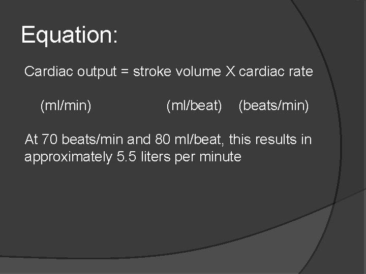 CARDIAC OUTPUT FACTORS By Affan Malik Physiology 1