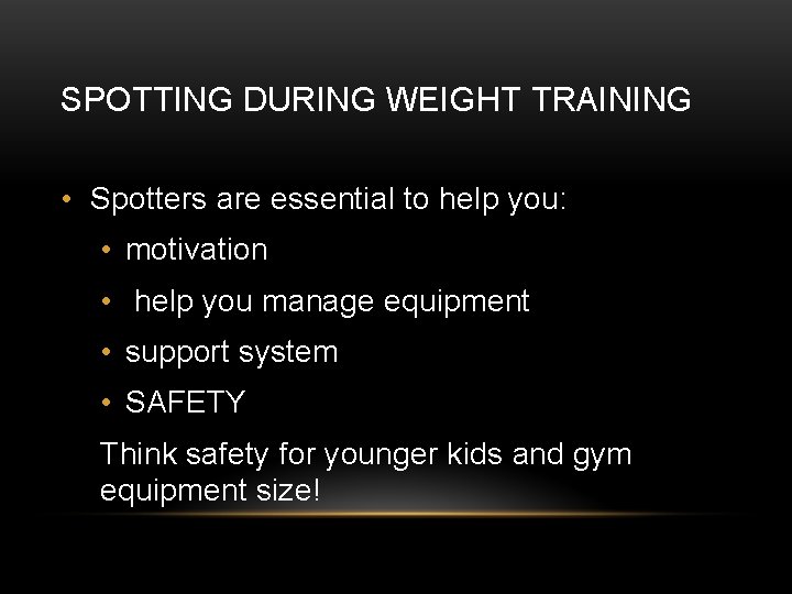 FITNESS 101 Mariel Wenzel B S Physical Education