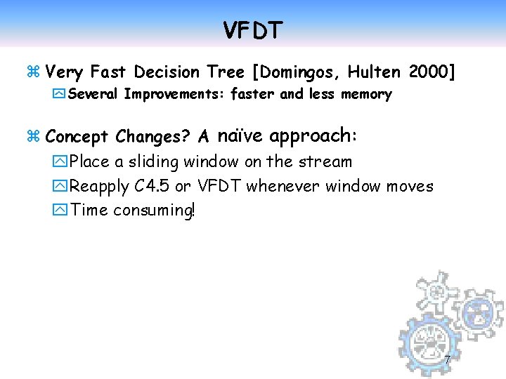Data Stream Management Systems Checkpoint CS 240 B