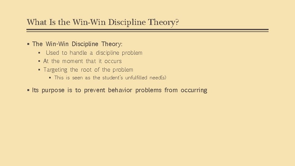WINWIN STRATEGIES AND STUDENT POSITIONS Module 2 Topics