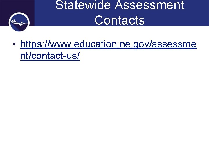 Statewide Assessment New DAC Overview August 2021 Agenda