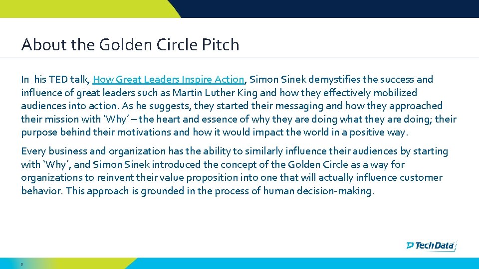 Golden Circle Pitch Template Position your value position