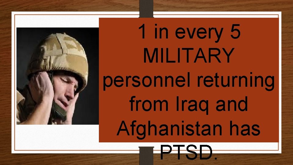 Post Traumatic Stress Disorder Jessica Isbell May 2014