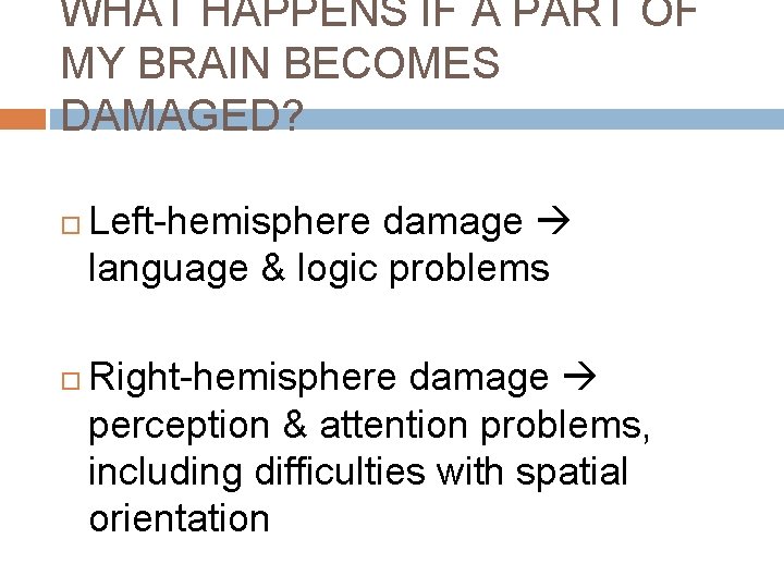 BRAIN HEMISPHER ES REVIEW HOW ARE MY TWO