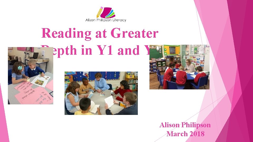 Reading at Greater Depth in Y 1 and