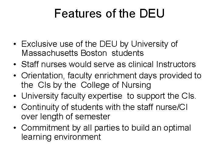 Implementing Quality and Safety at the Unit Level