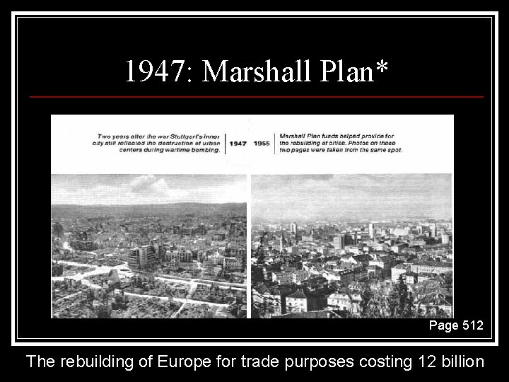 Cold War Timeline 1947 1991 Ch 15 What