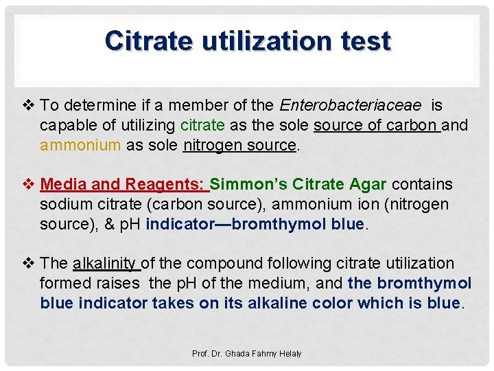 Prof Dr Ghada Fahmy Helaly Biochemical Reactions General