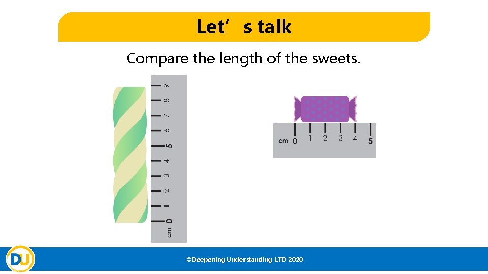 Progression in Mastery Year 2 Compare Lengths Which