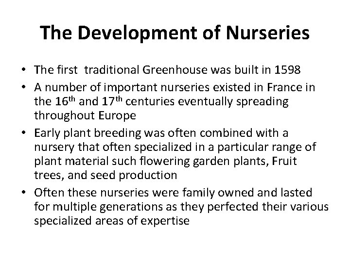Plant Propagation A Very Brief History Plant Propagation