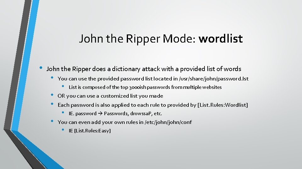Tool of the Week John the Ripper By