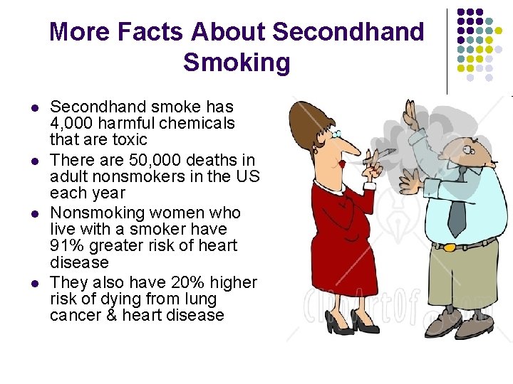 Harms of Secondhand Smoking Project ABCD Green Group