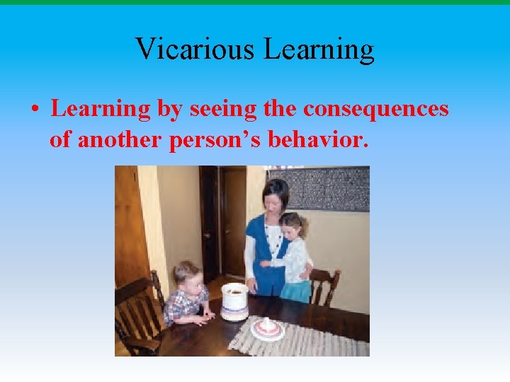 Module 16 Observational Learning Module Overview The Nature