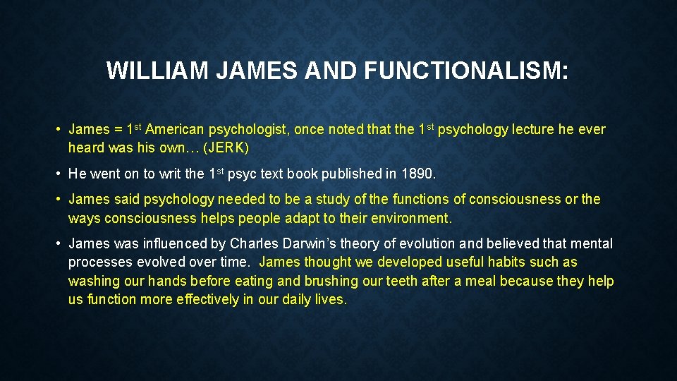 HISTORY OF PSYC Chapter 1 WHAT IS PSYCHOLOGY