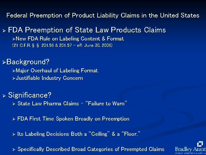 British Institute for International Comparative Law Product Liability