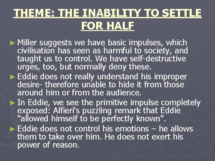 A View from the Bridge by Arthur Miller