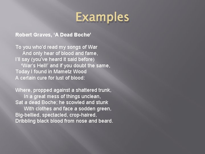 6 ROBERT GRAVES 1895 1985 Essential information Born