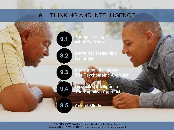 9 THINKING AND INTELLIGENCE 9 1 Thought Using