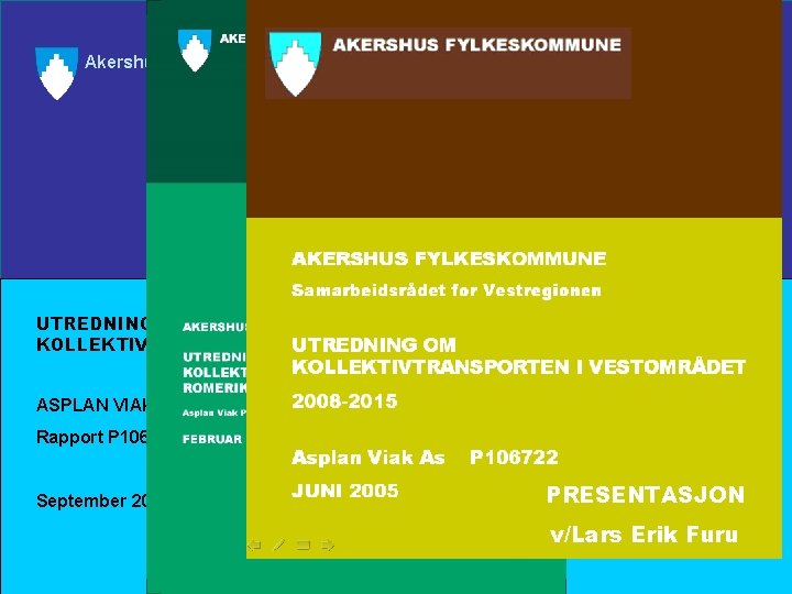 Akershus fylkeskommune UTREDNING OM KOLLEKTIVTRANSPORT I FOLLO 2008