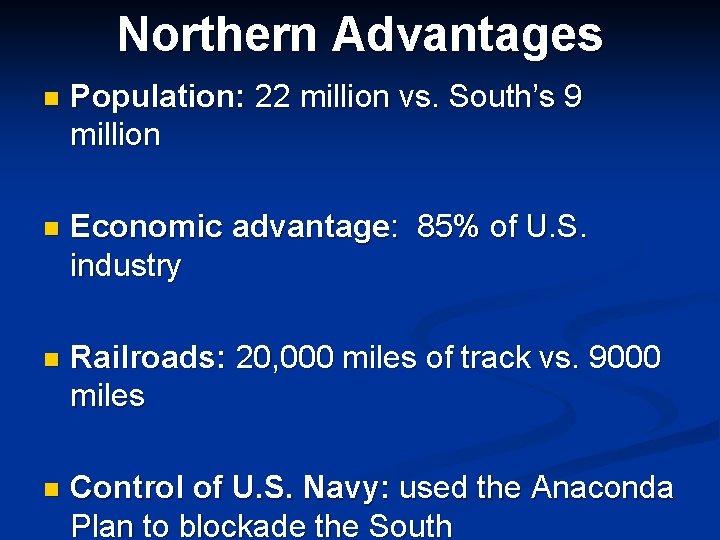THE CIVIL WAR 1861 1865 BASIC FACTS n