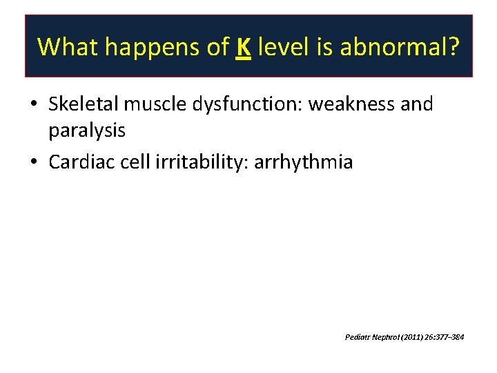 Body Cations K and Ca Dr Riyadh Al