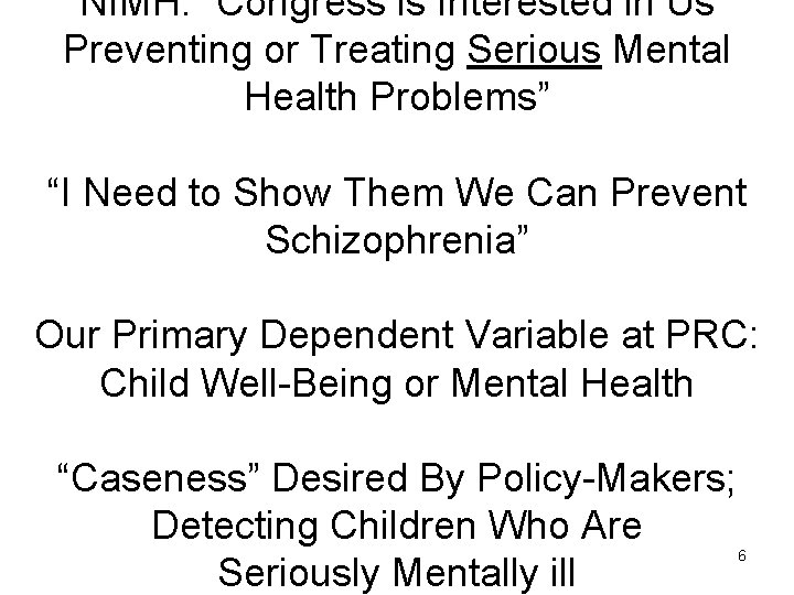 Dichotomizing Childrens Behavior Problems Carving Nature at Its