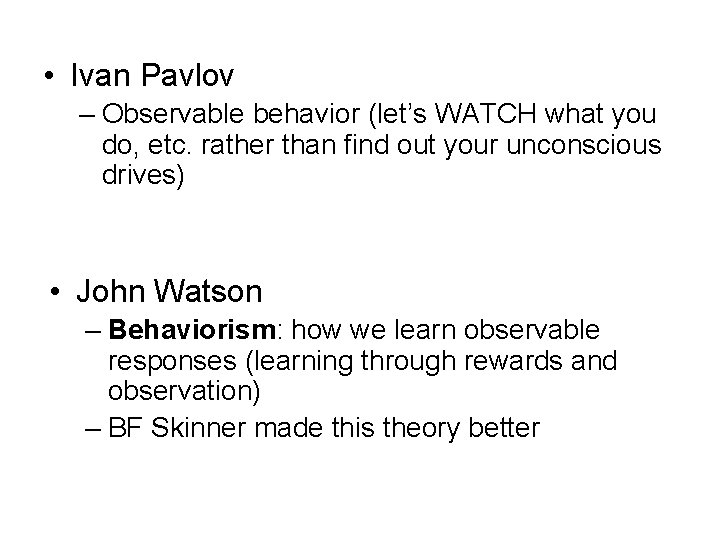 What is psych The study of Human behavior