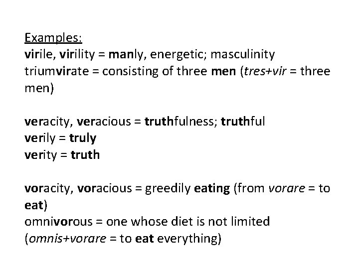 NCEESAT Words Roots of the Day CAP vs