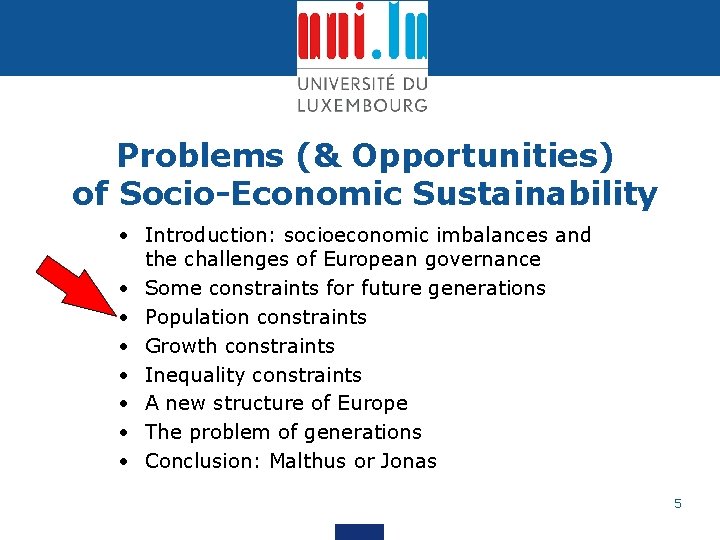 Economic Governance Social Challenges Problems Opportunities of ...