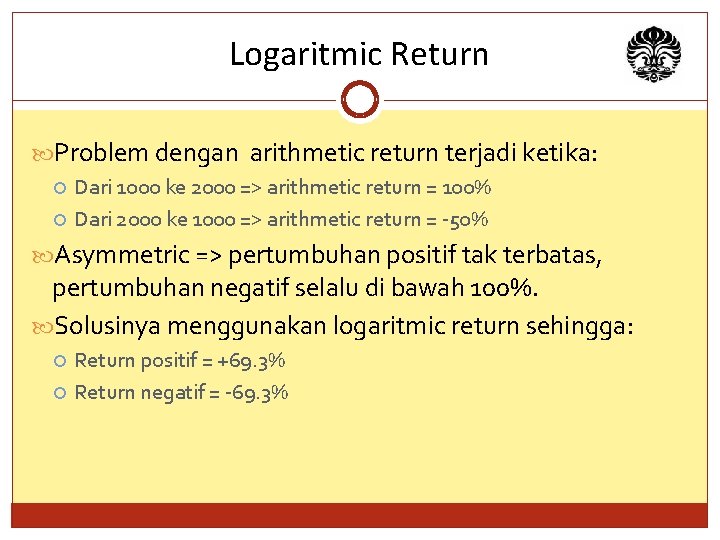 Manajemen Investasi Syariah Konsep Jenis dan Pengukuran Return
