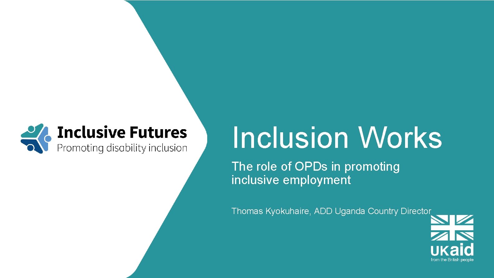Inclusion Works The role of OPDs in promoting