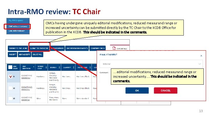 the KCDB 2 0 CMC review www bipm