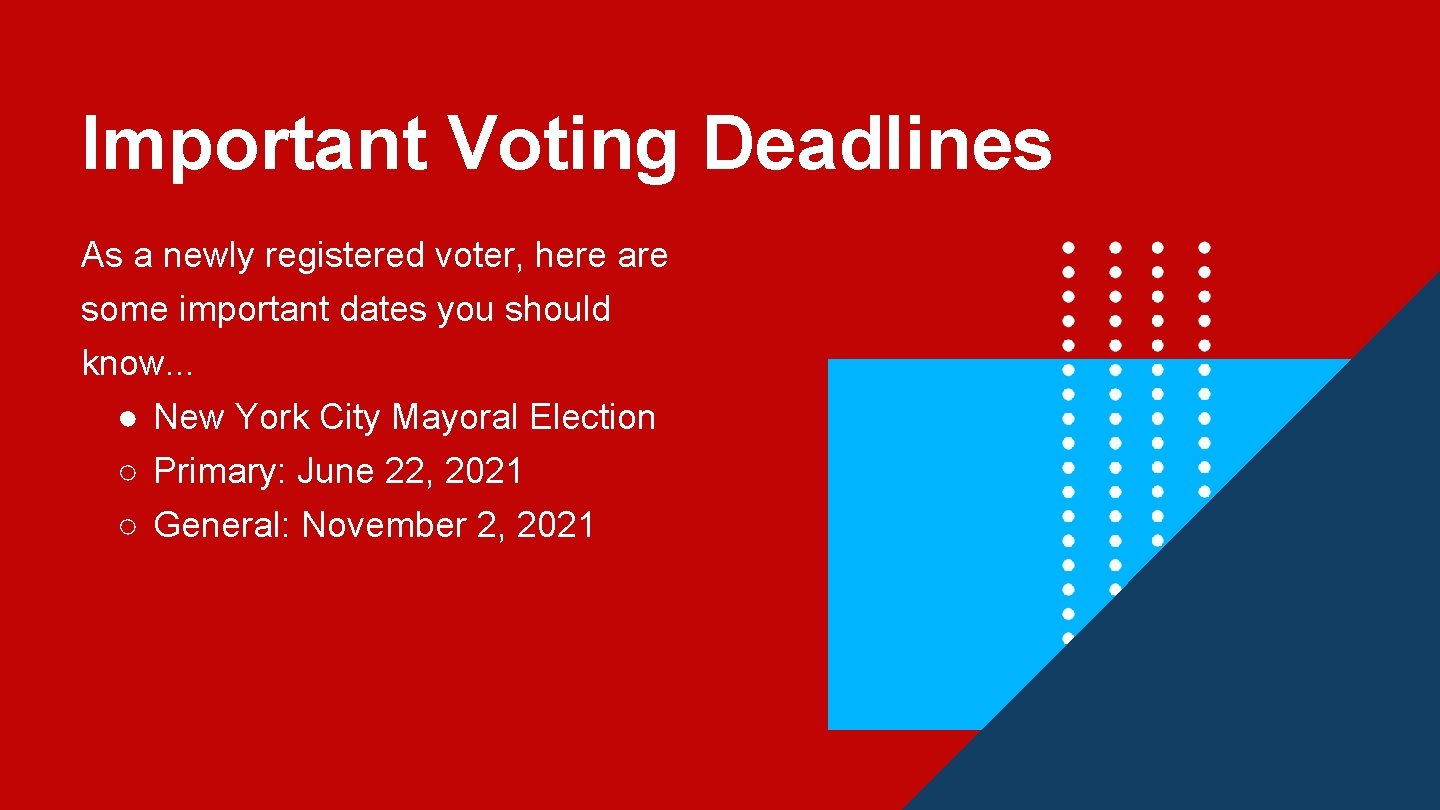 New York Voter Registration Guide Am I Eligible