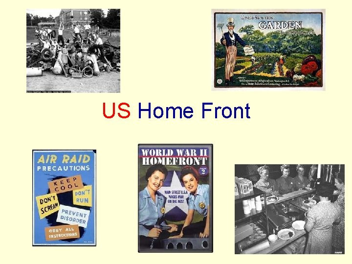 US Home Front Full Scale Wartime Production After
