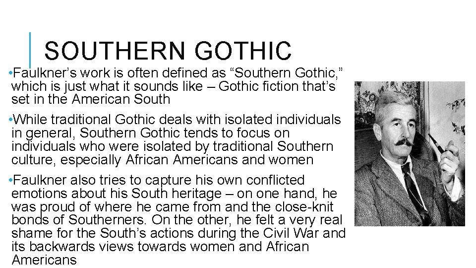 WILLIAM FAULKNERS A ROSE FOR EMILY Today were