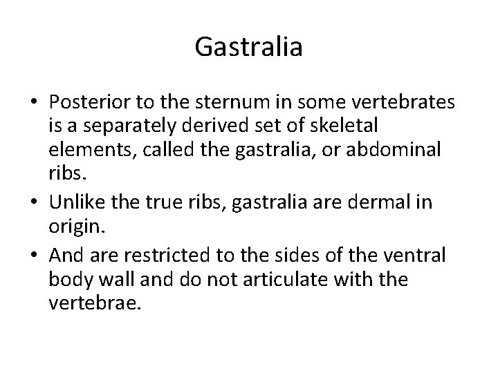 Axial Skeleton Chapter 8 Introduction The notochord and