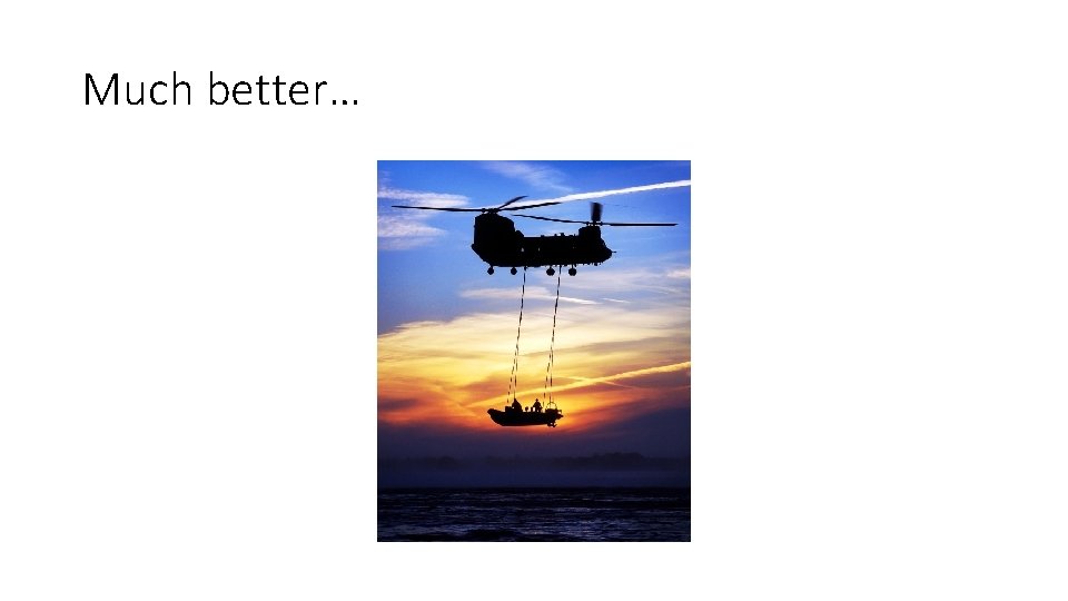 Avoid the Iceberg in the Sky Dont Let