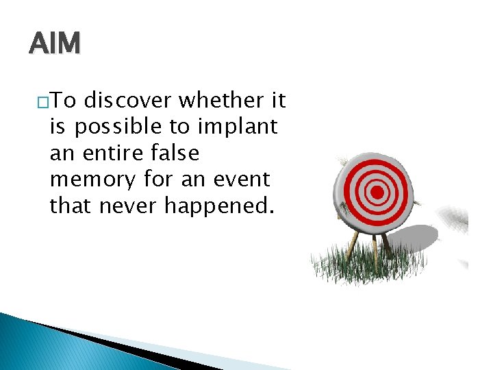 BELL RINGER What did you learn about memory