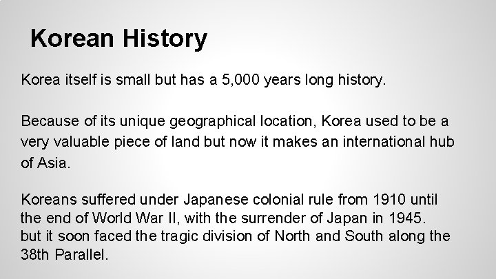 South Korea AWESOME Korea Fact Sheet Weather It