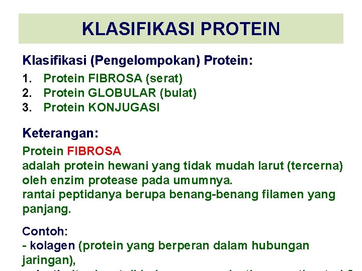 METABOLISME PROTEIN NUTRISI TERNAK DASAR Lab Ilmu Makanan