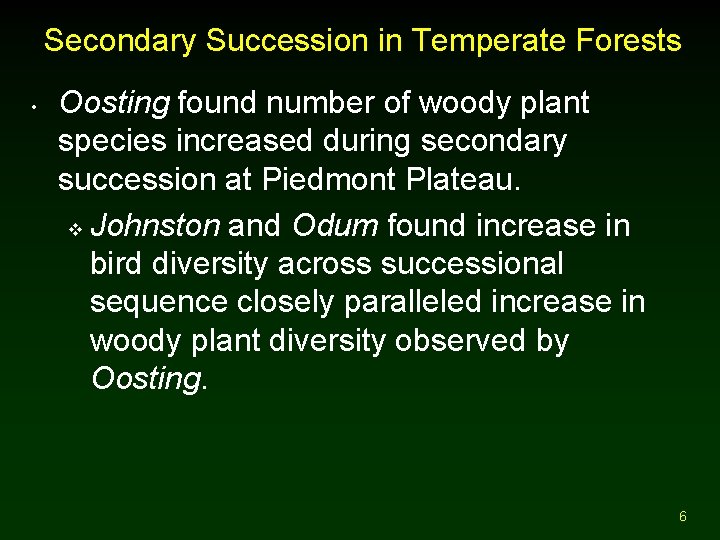 Succession and Stability Chapter 20 1 Copyright The