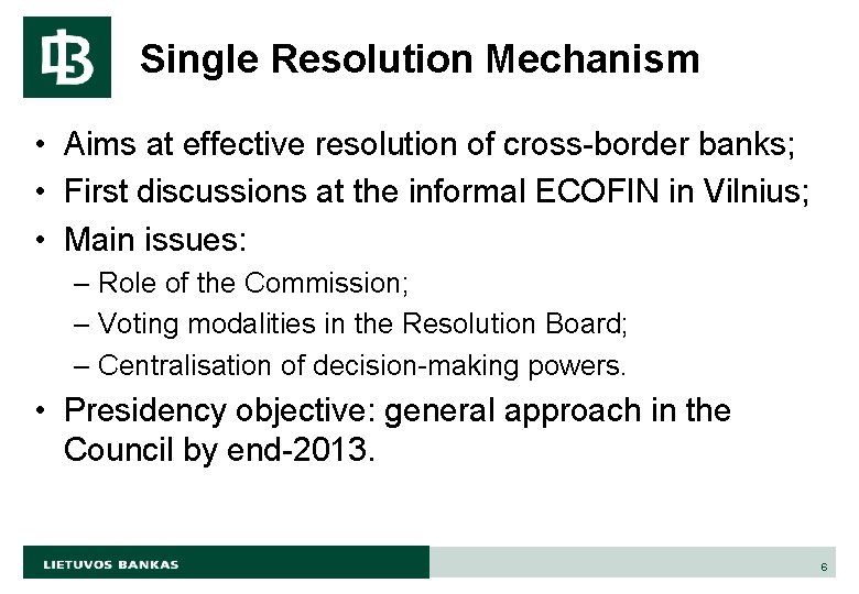 Banking Union Where Are We Now and Where