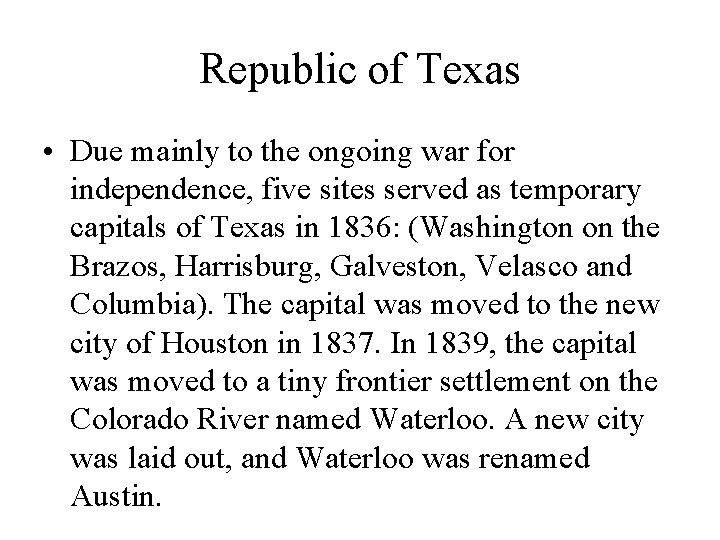 Republic of Texas 1836 1845 The Burnett Flag