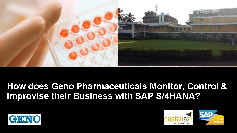 How does Geno Pharmaceuticals Monitor Control Improvise their