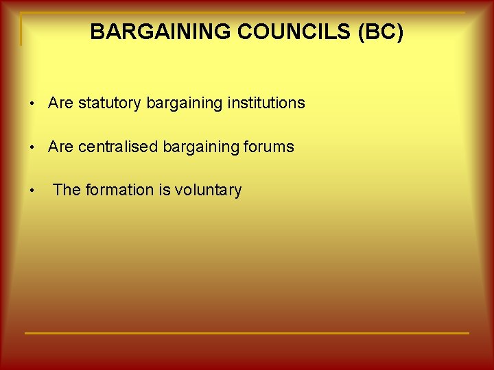 Presentation to Labour Portfolio Committee Workshop on Labour