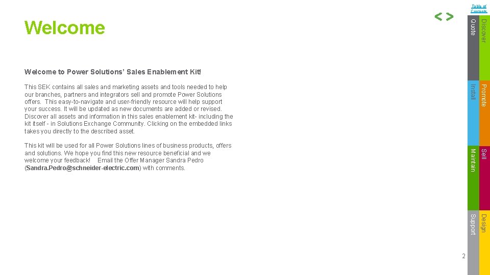 Power Solutions Power Logic ION 7400 Sales Enablement