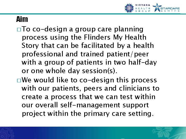 Manage Better Together Group Care Planning Charlene Pretorius